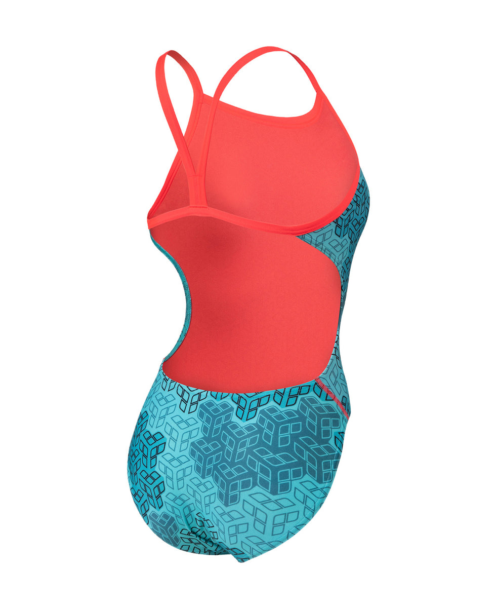 Arena Womens Camo Kikko Challenge Back One Piece Sportyswim